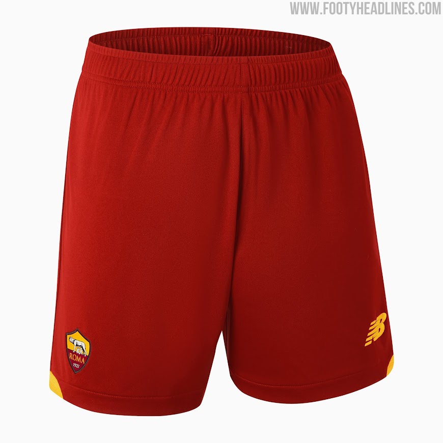 New Balance AS Roma 21-22 Home Kit Released - Footy Headlines