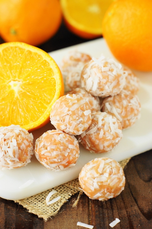 Orange-Coconut Balls | The Kitchen is My Playground