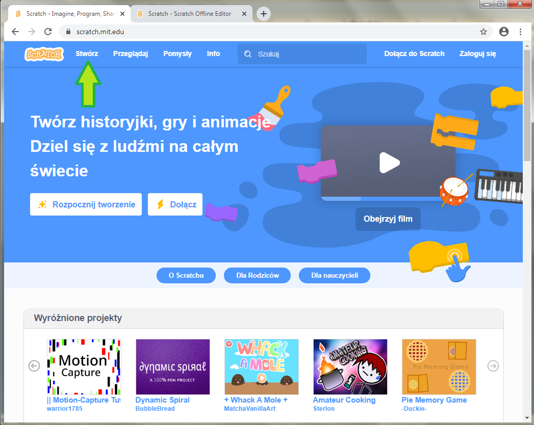 "Koduj z Klasą" w 30 z Lublina: Nauka programowania w Scratch - 2020