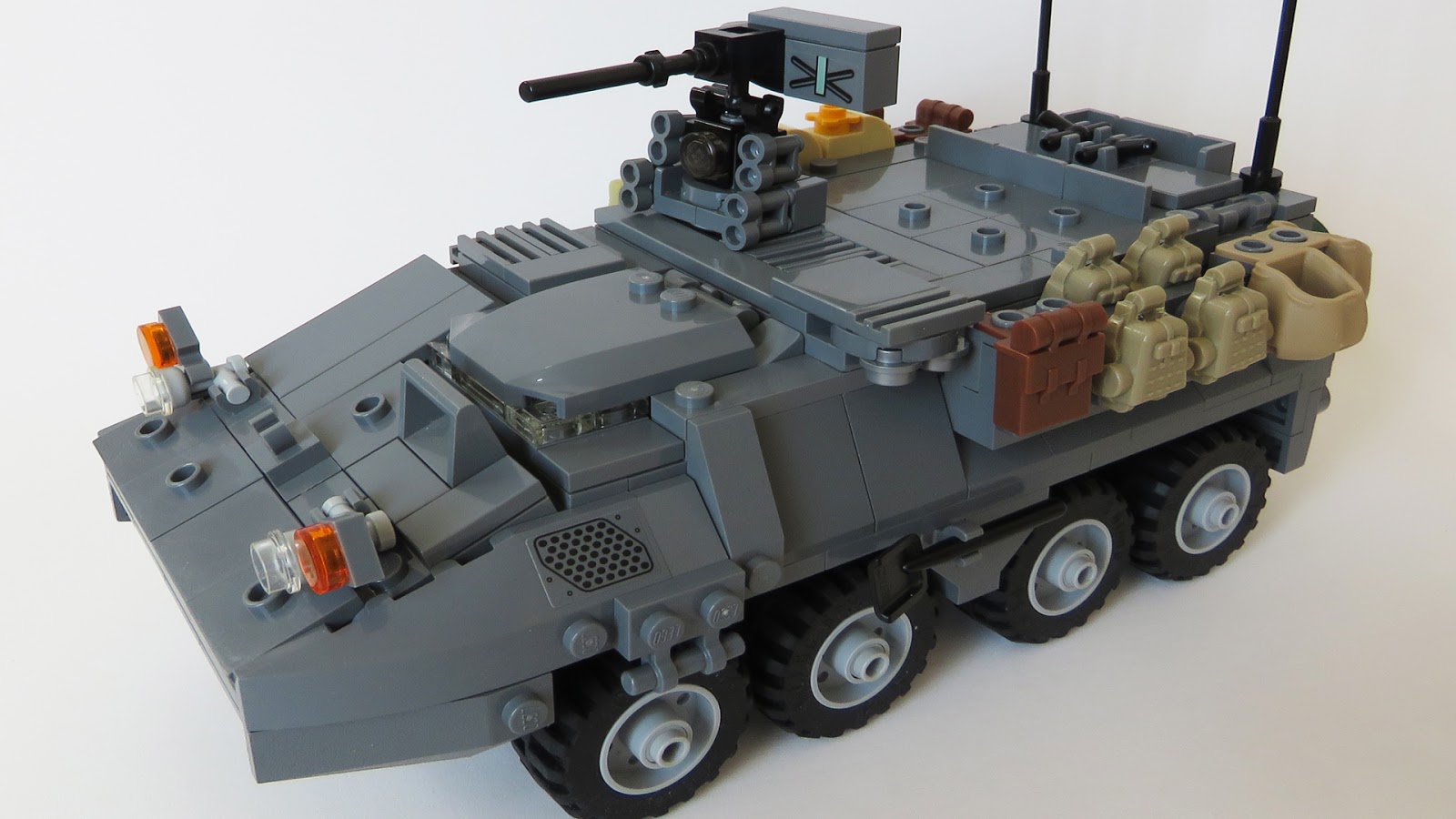 MOC ** LEGO STRYKER M1126 ** Infantry Carrier Vehicle - US Army - Build ...
