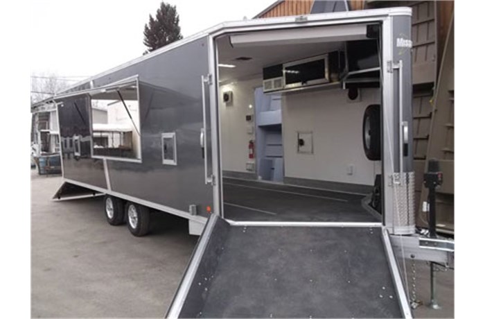 Custom Enclosed Snowmobile Trailers