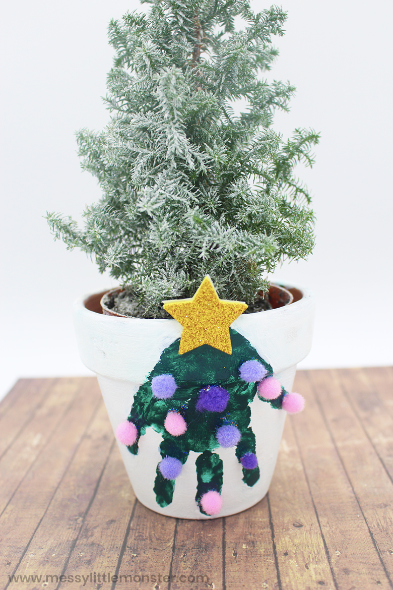 Handprint Christmas Tree Messy Little Monster handprint-christmas-tree-messy-little-monster