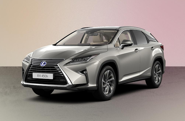 Lexus RX 450h (2015 à 2019) - Couleurs, code peinture