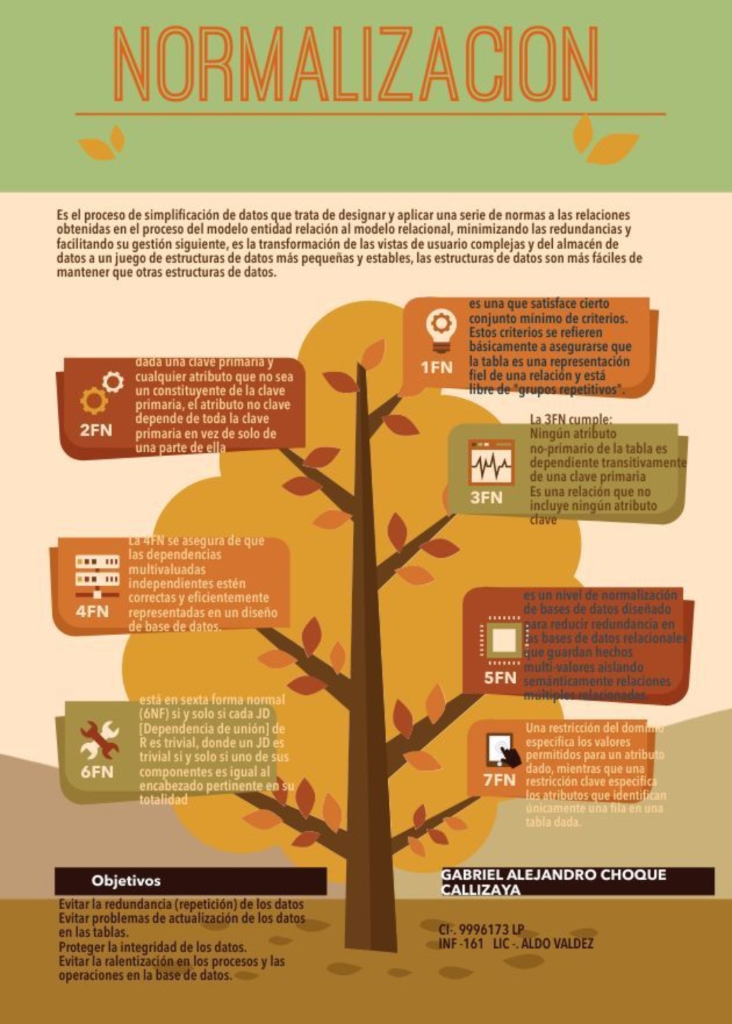 BLOG GRUPO N° 6: INFOGRAFIAS NORMALIZACION