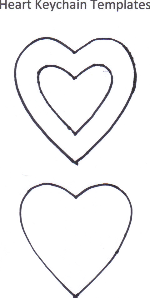 Leslie's Art and Sew: Felt Heart Keychain Tutorial