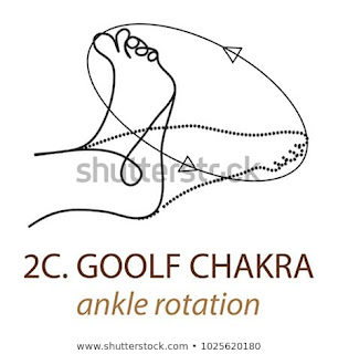 Yoga: Goolf Chakra (ankle rotation)