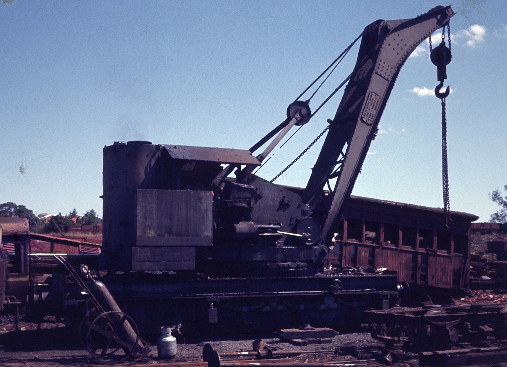 Westgate - South Western Rail: Steam Breakdown Crane