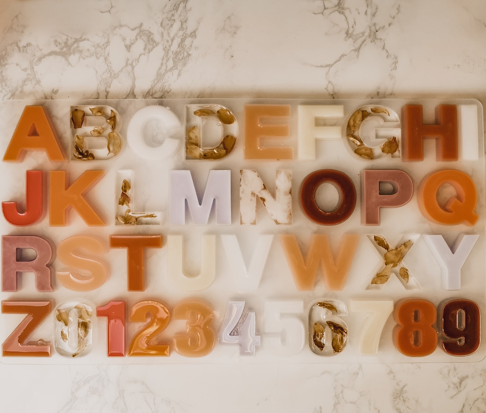 DIY Resin Alphabet | My Wild Sparrows