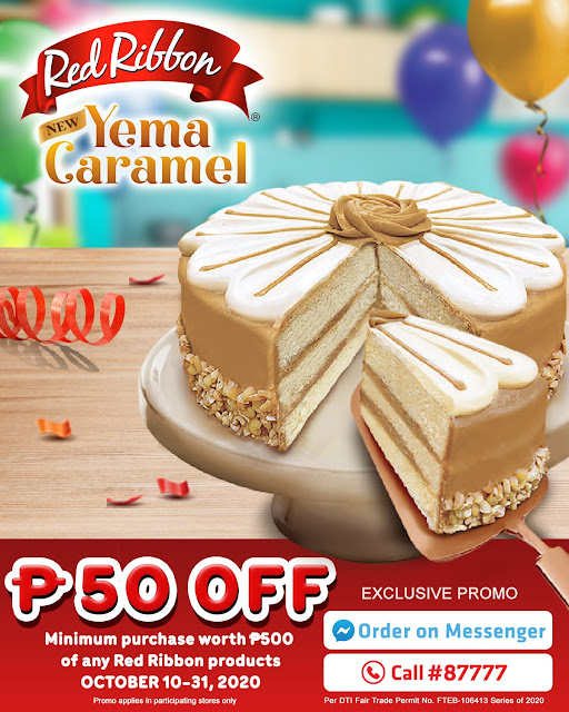 Manila Shopper: A Delightful Welcome for Red Ribbon’s New Yema Caramel Cake
