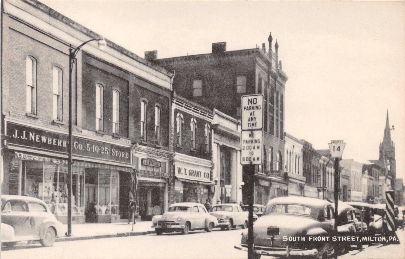 Valley Girl Views: South Front Street Milton PA - Through The Decades