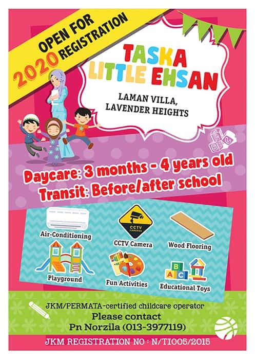 Taska Little Ehsan: Taska Little Ehsan @ Lavender Heights Senawang