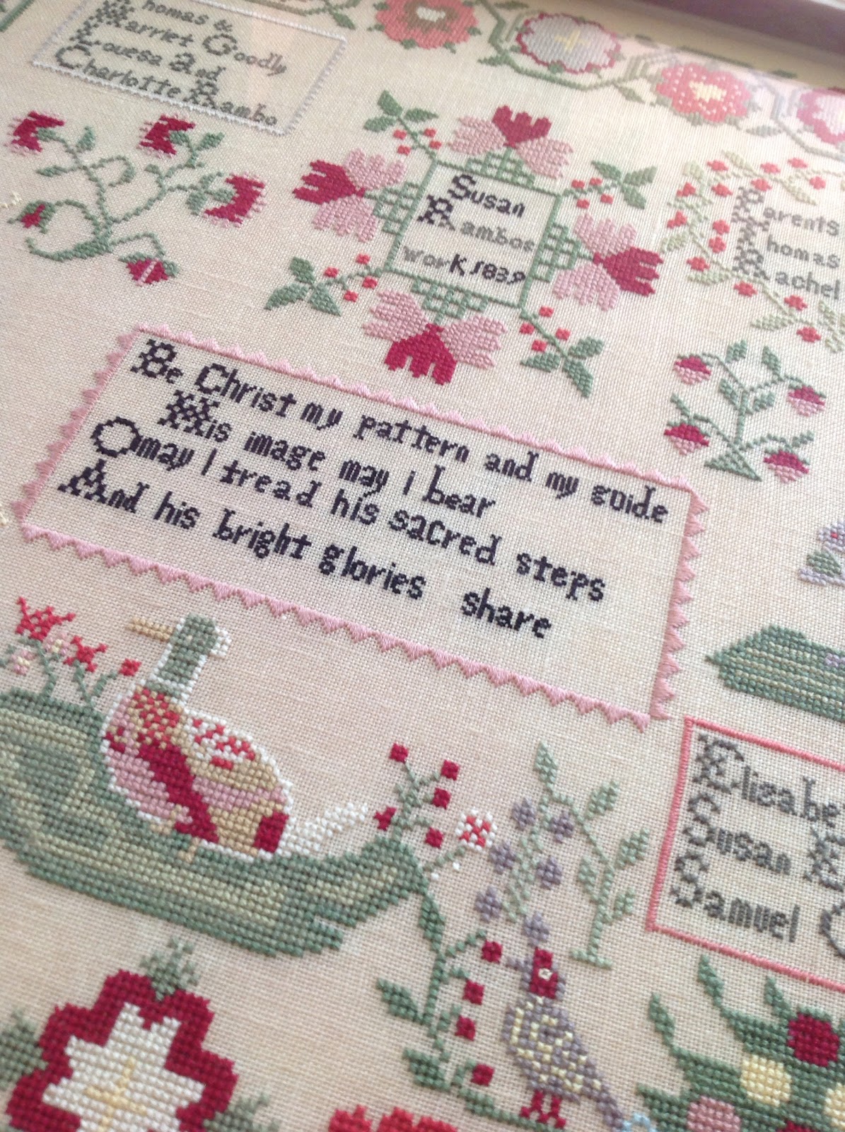 Chocolates for Breakfast; Stitching for Lunch: Susan Rambo Sampler, La ...