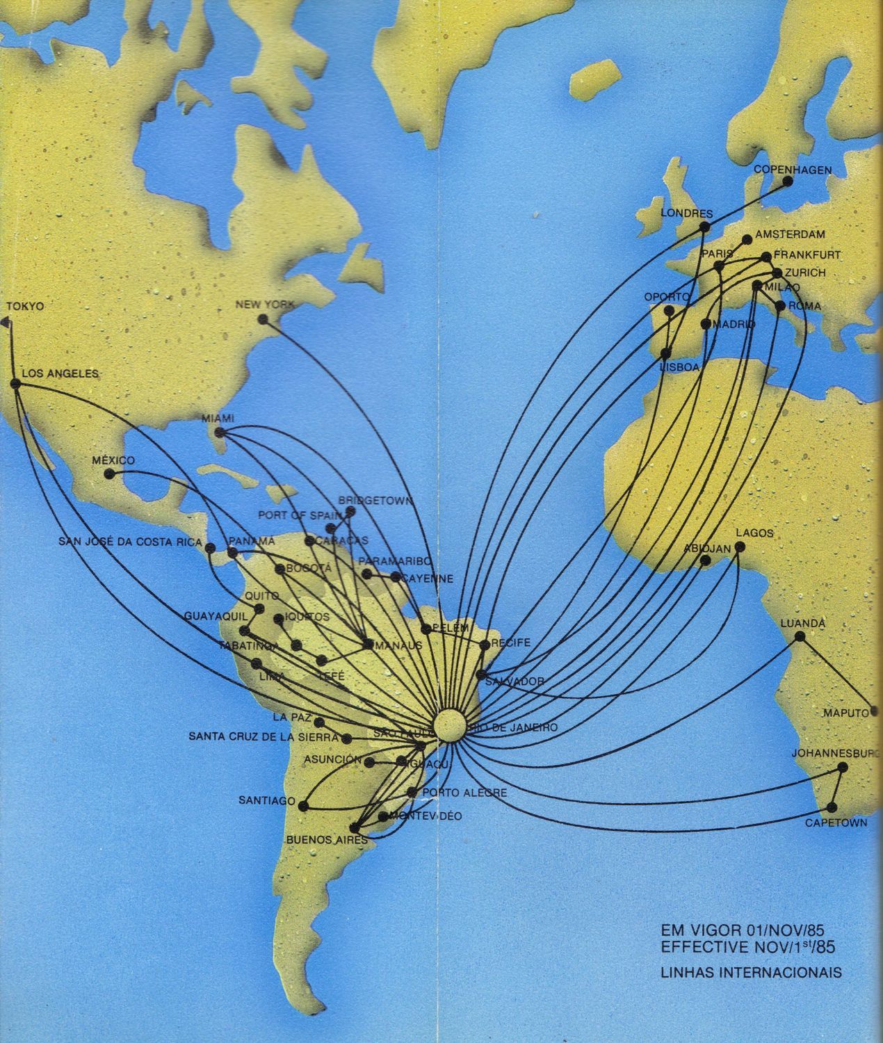 Airline memorabilia: Una colección de mapas equivocados (II)
