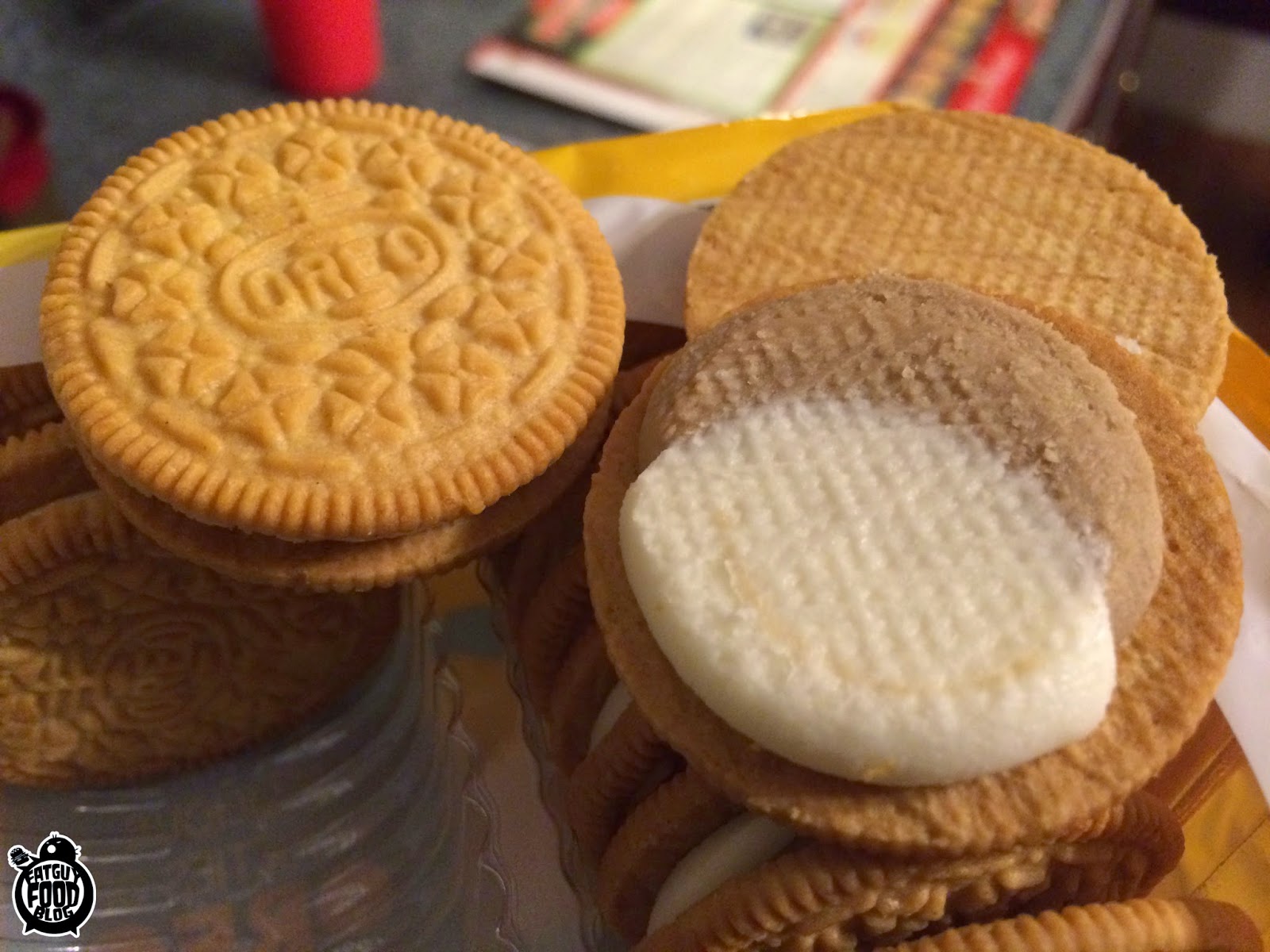 FATGUYFOODBLOG: Oreo double post! Root Beer Float & Banana Split Oreo ...