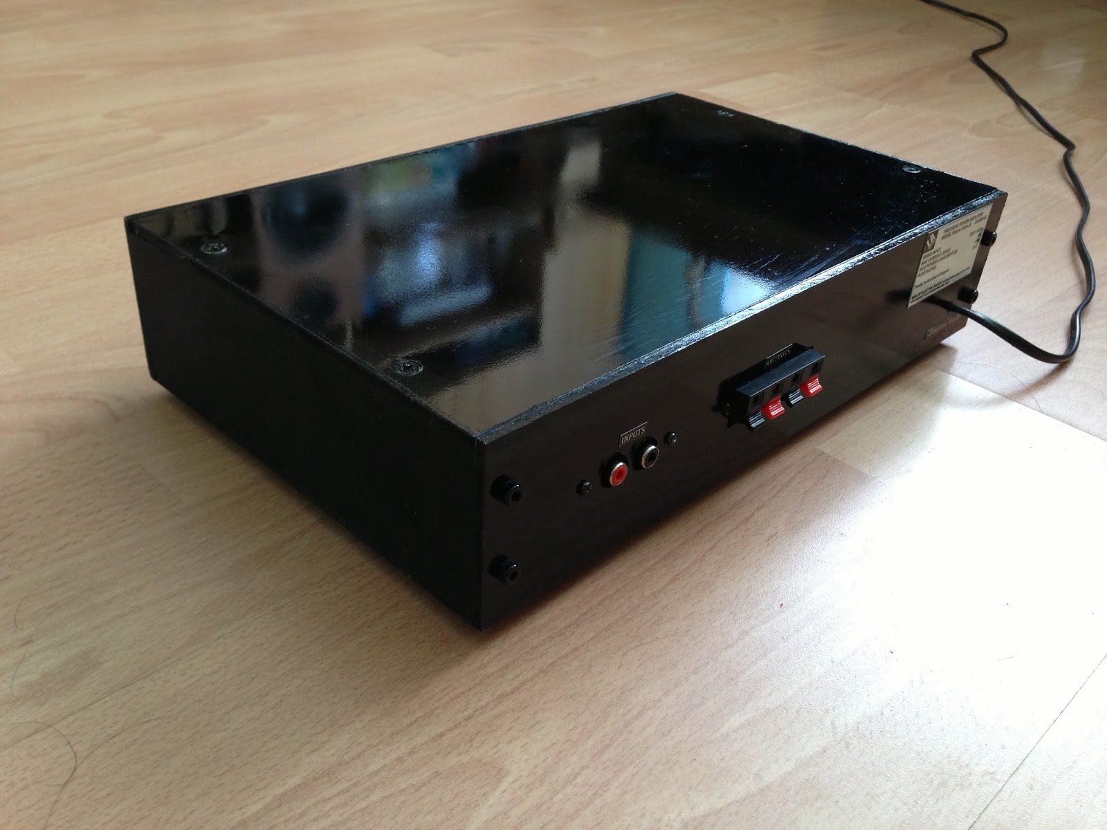 A Simple Precision Power Amplifier with analog VU Meter 2x40W@4Ω | DIY ...