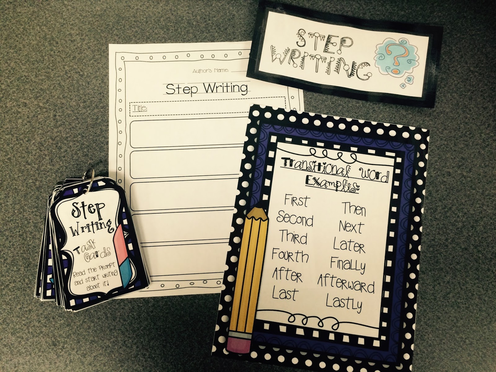 Teaching With Terhune: My New Writing Center!