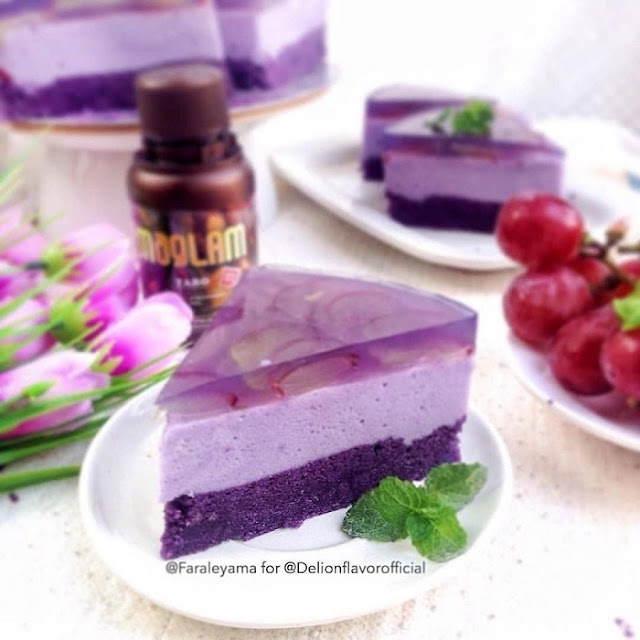 Taro Pudding Cake - Bagikan Aneka Info
