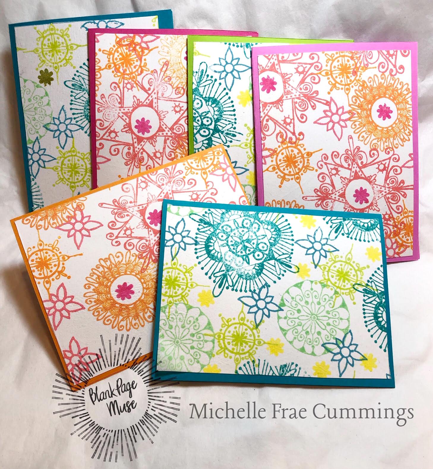 Faerie * Dust * Dreams: Tissue Paper Transfer Cards