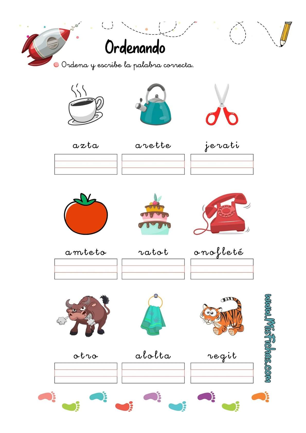 Fichas para Sílabas Ta Te Ti To Tu | Materiales Educativos para Maestras