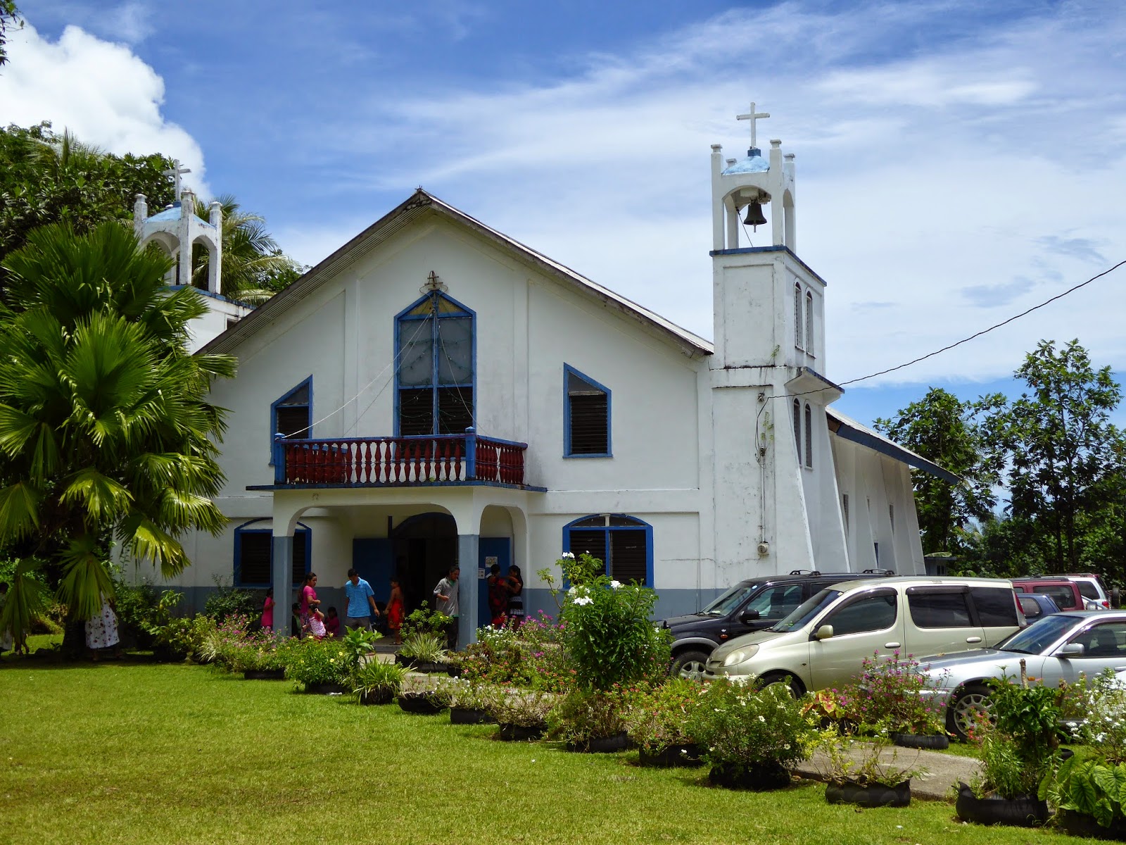 Yap Island and Dr. Rosemary: August 24, 2014. Free day to explore Kolonia