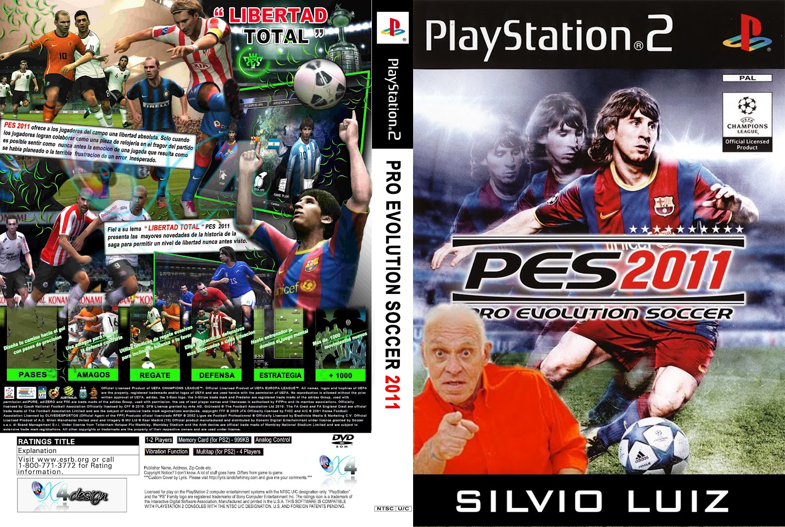 CAIU: COVERS DVDS PS2 (P)