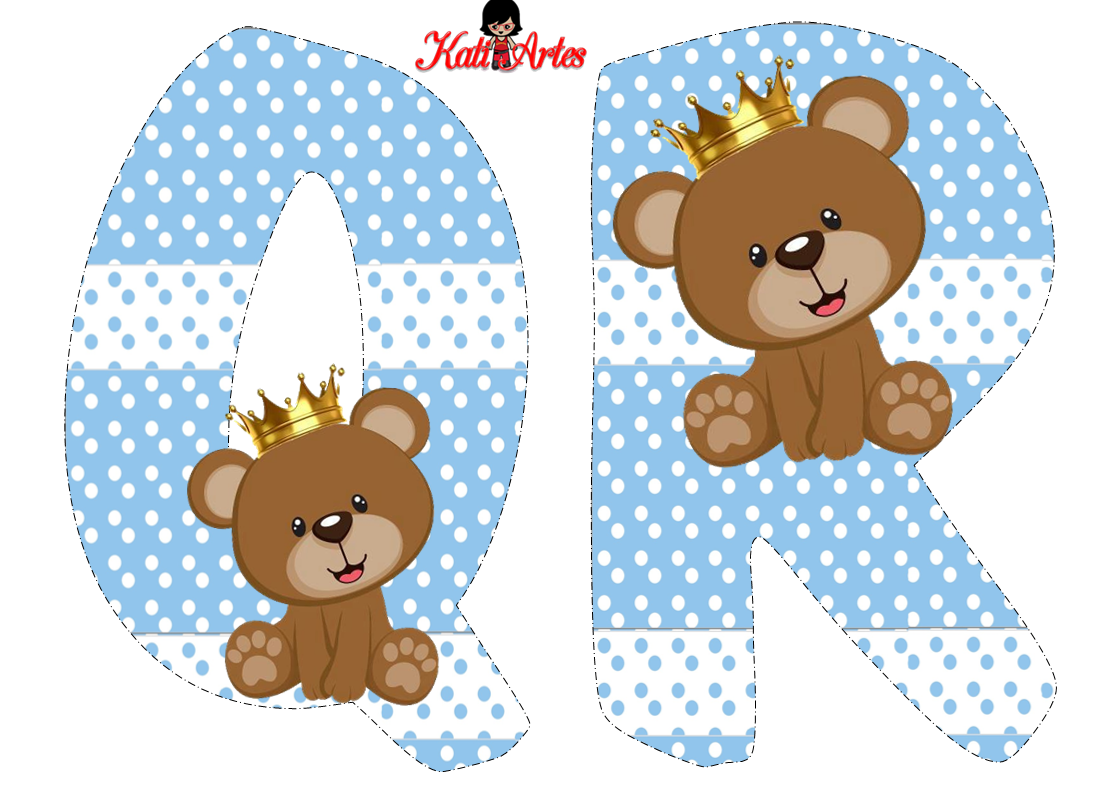 Alfabeto de Osito Príncipe. - Oh my Alfabetos!