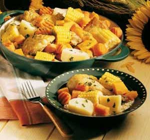 Cazuela de pollo : RECETAS MAGICAS DE COCINA