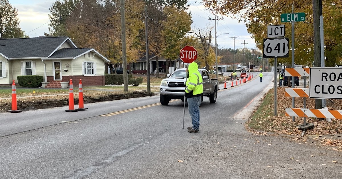 The Press Online: One-lane traffic allowed now on Main