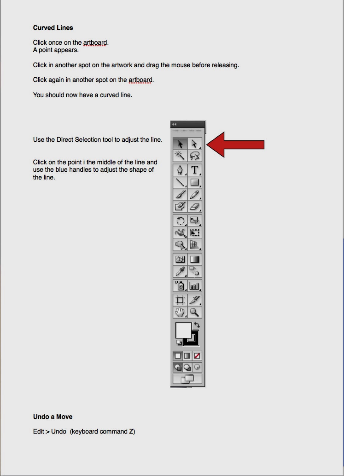 ACF2001 Intro to Digital Art 2015: Illustrator - Pen Tool