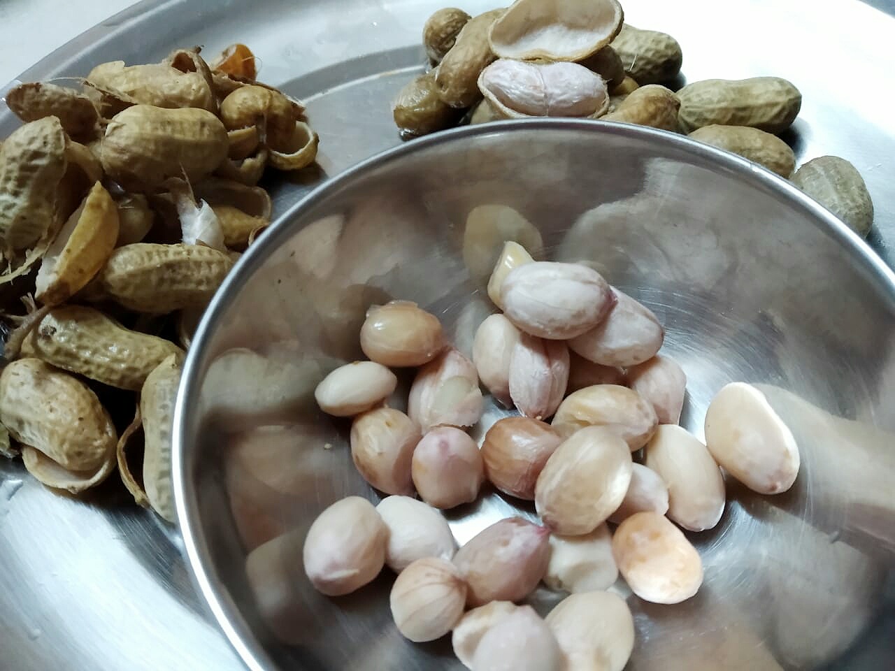 Boiled peanuts / boiled groundnuts / cooking basics