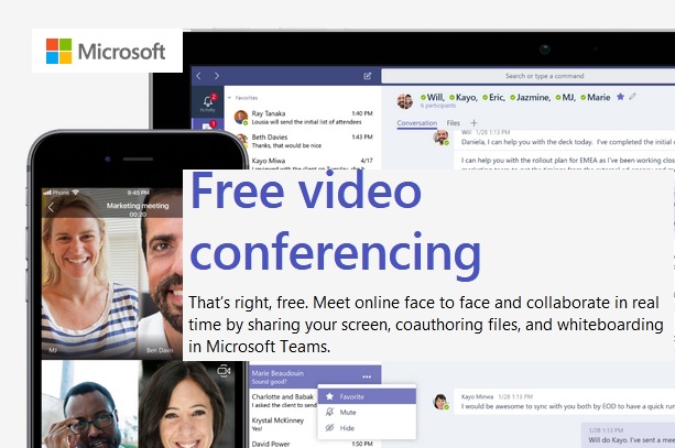 Microsoft Teams - Free Video conferencing - Tech Calibre