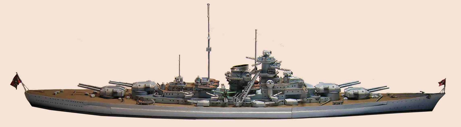German Battleship Bismarck Papercraft | Papercraft Paradise ...