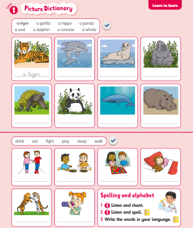 Englishandinglés: PRIMARY 3 Lesson 2