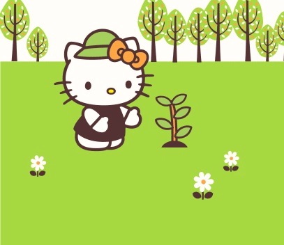 The House of Kent: Hello Kitty, Hello Earth Day!