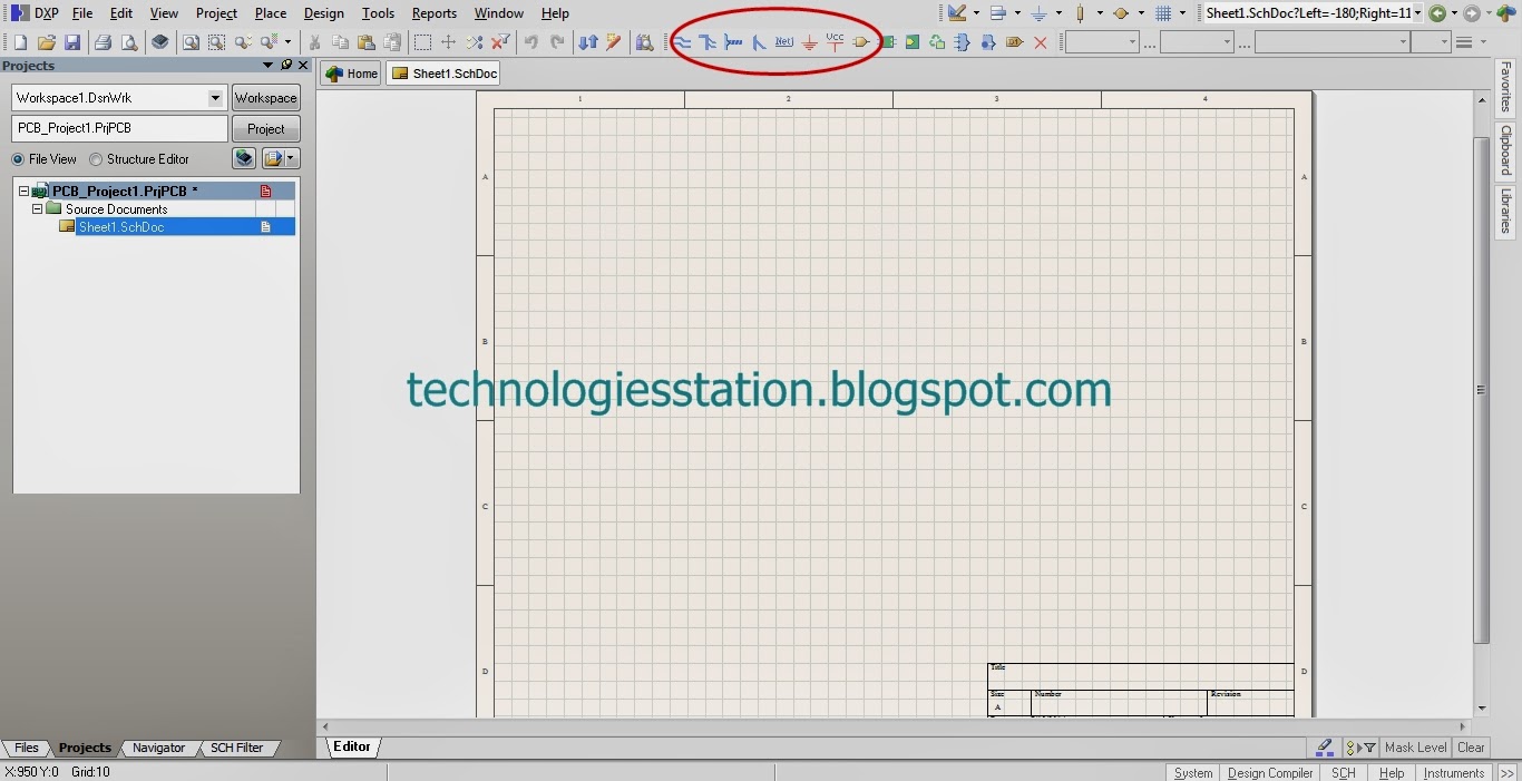 Tutorial Altium Designer Membuat Schematic Step by Step ~ Electro and ...