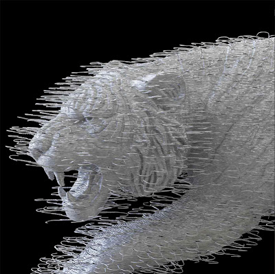 PeculiArt Magazine: David Mach,Coathangers.