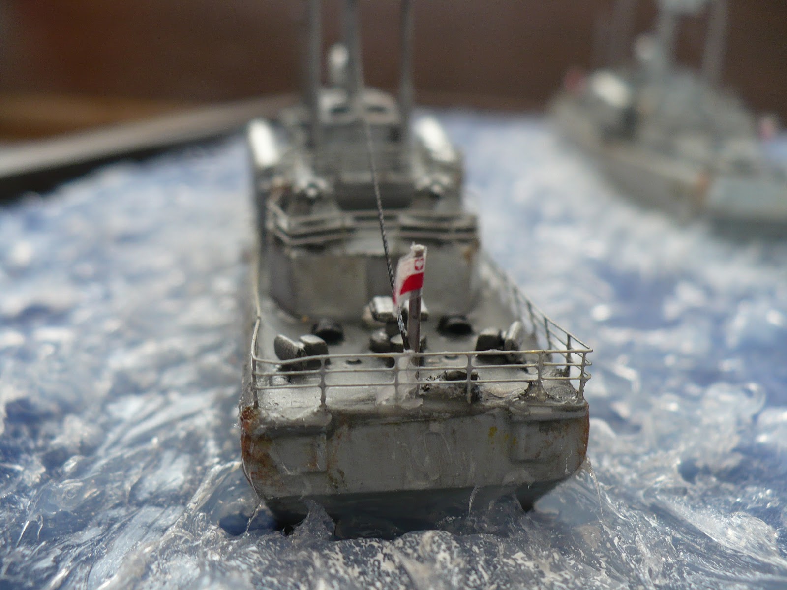 Modelarstwo okrętowe: ORP Rolnik i Metalowiec