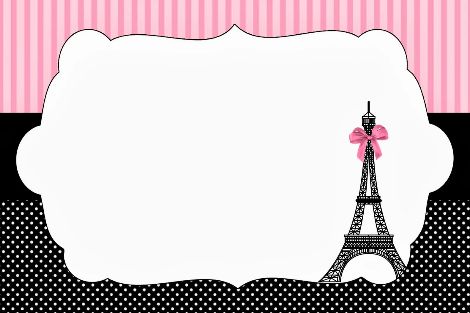 Paris: Invitations and Free Party Printables. - Oh My Fiesta! in english