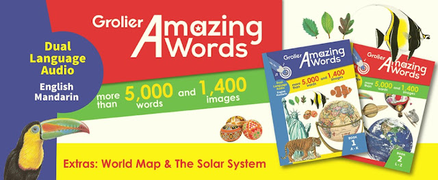 Grolier Amazing English with Grolier Pen My Kids Edutainment - Sebrinah Yeo