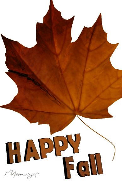 Mimi Gif: Happy Fall