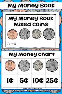 First Grade Love: How to Teach Counting Money. A Little Book About Money