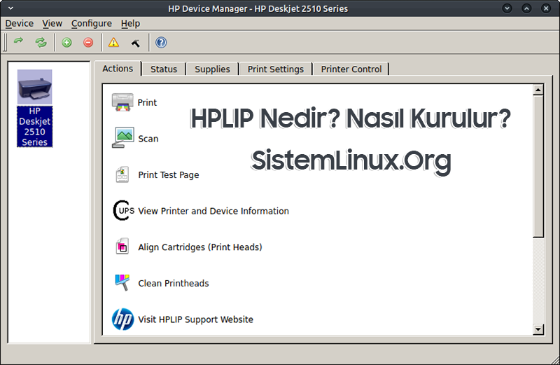 HP Linux Imaging and Printing (HPLIP) Nedir? Nasıl Kurulur?