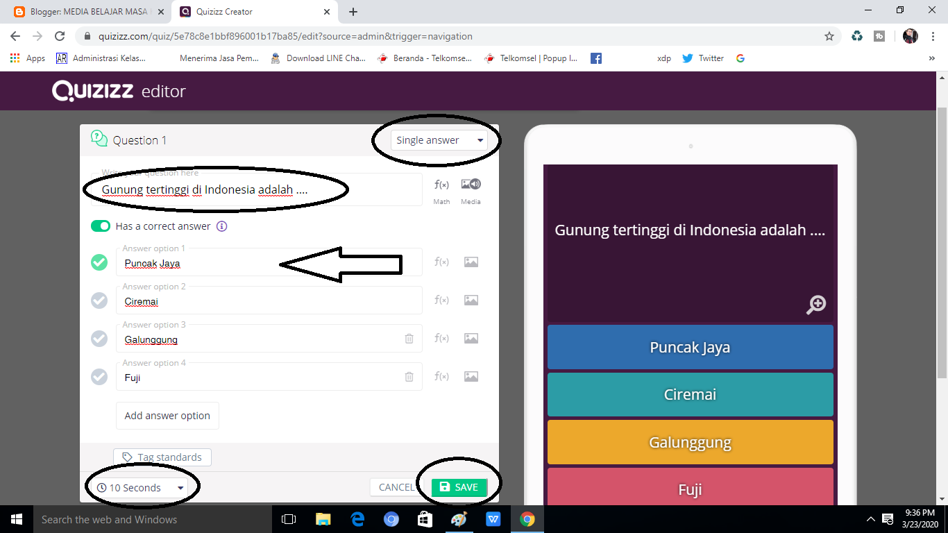 CARA MEMBUAT KUIS ONLINE DENGAN QUIZIZZ | INFO PENDIDIKAN MASA KINI