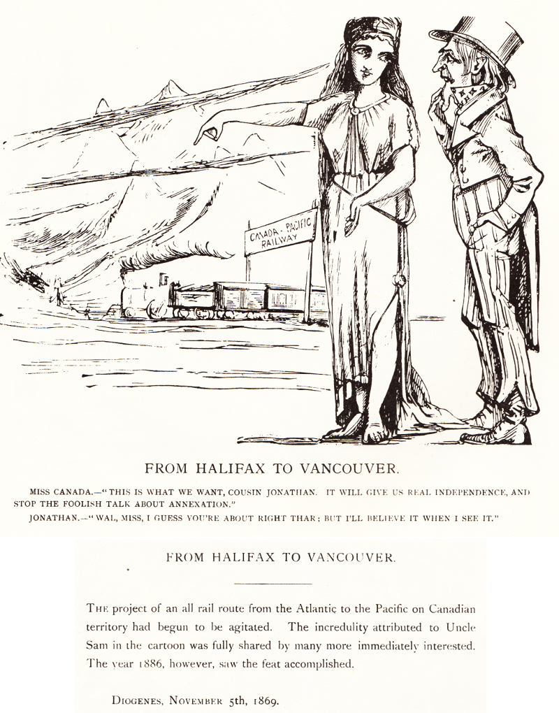 Rolly Martin Country: Canadian Political Cartoons Around the Railway ...