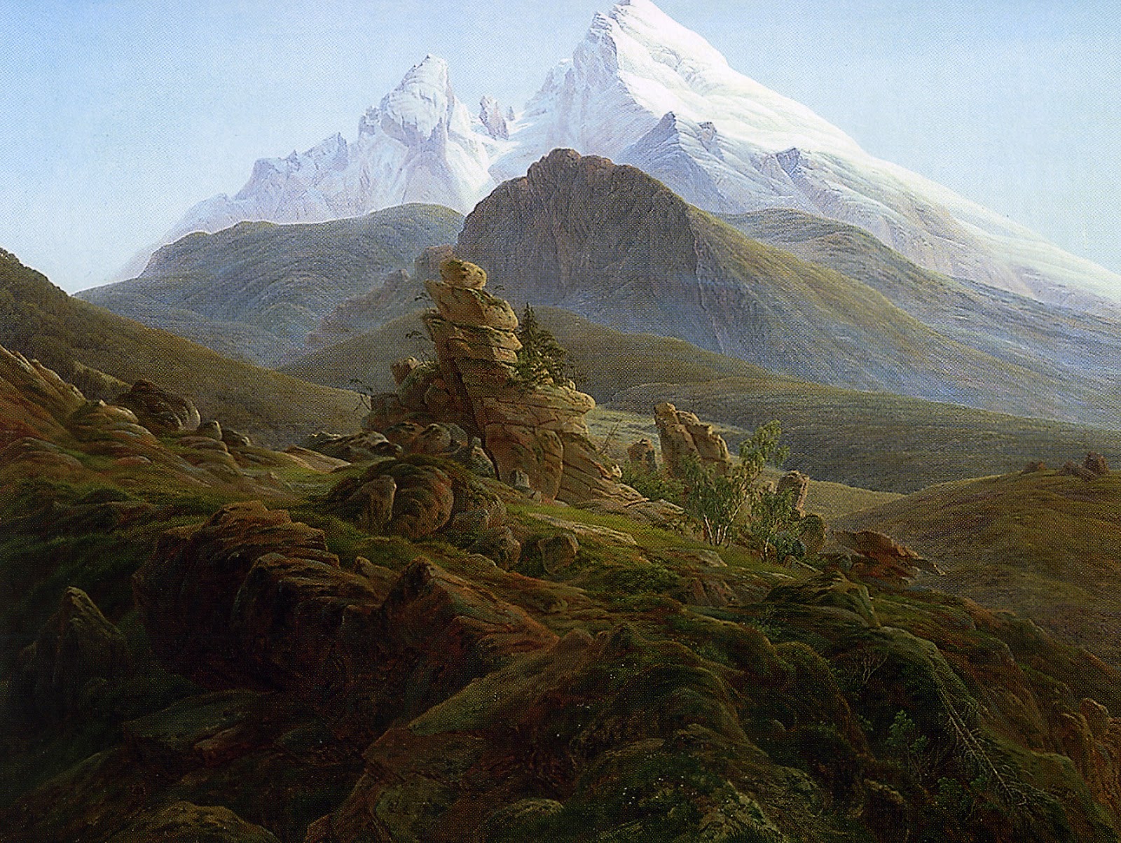 Romanticism in the Visual Arts: Caspar David Friedrich: The Pictured ...