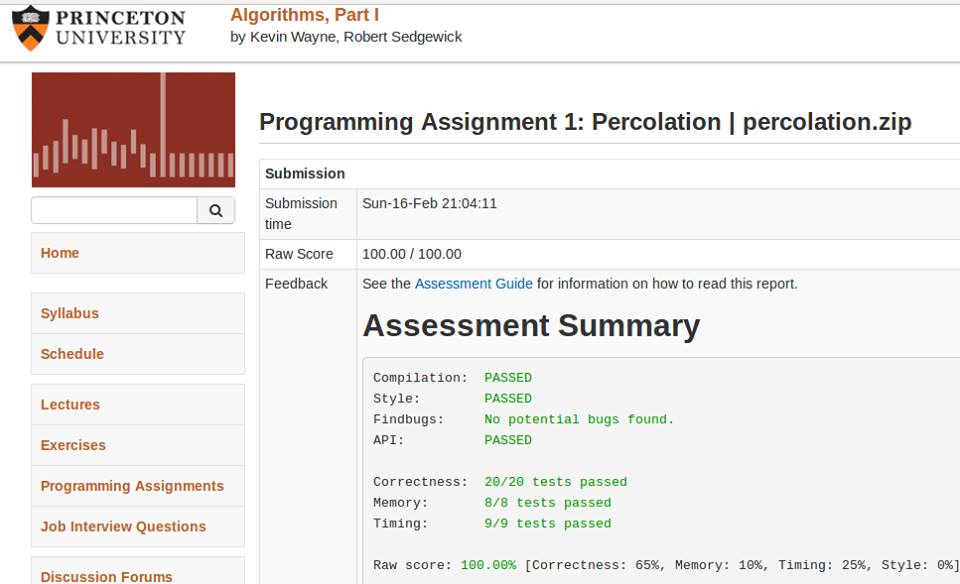Computación para Todos: Algorithms, Part I - Princeton University