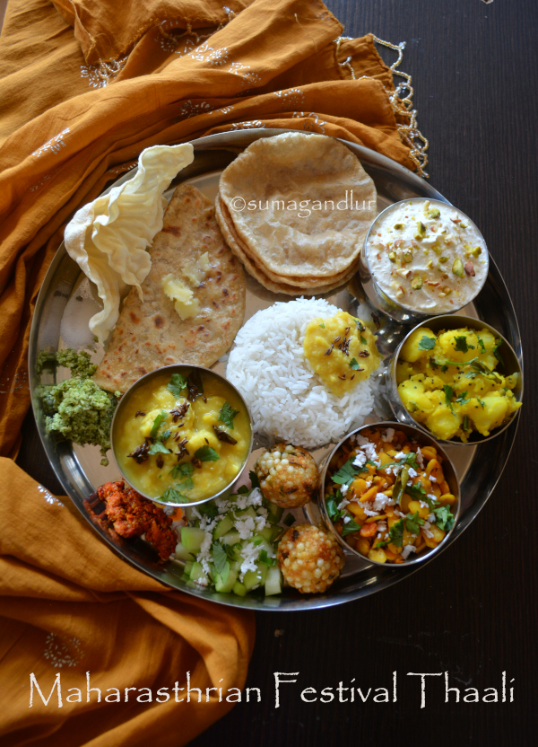 Veggie Platter: Maharashtrian Festival Thaali