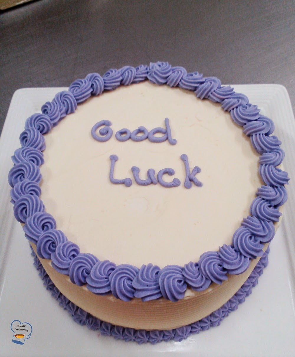 Pinay Panadera's Culinary Adventures: A Goodluck Cake