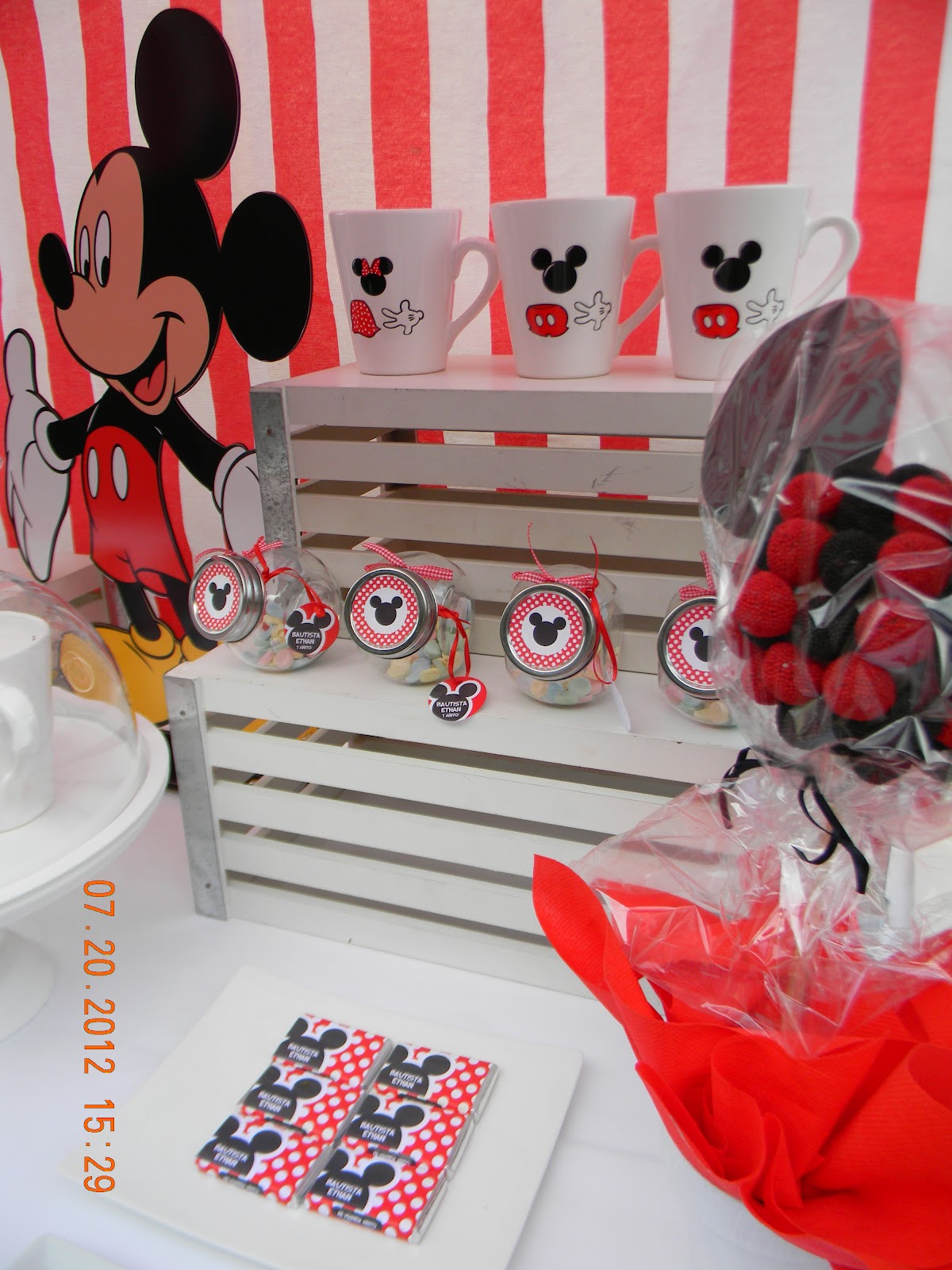 Candy bar Mickey Mouse - Imagui