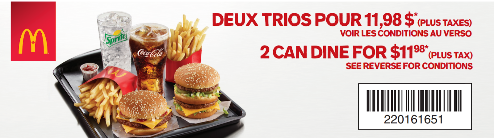 Coupons Mcdonald en 2020 au Québec | Coupons au Québec